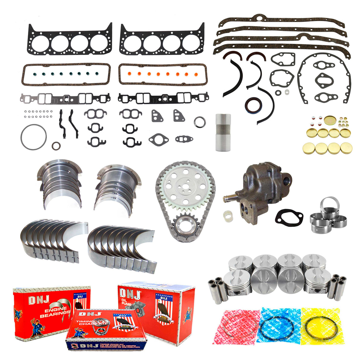 Master Engine Rebuild Kit 1985 Chevrolet 5.0L