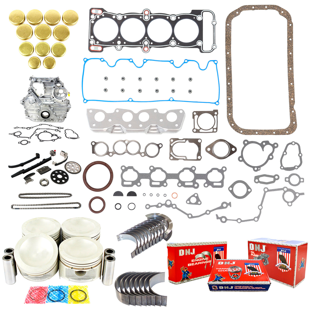 1989-1994 Mazda MPV & B2600 2.6L L4 Engine Rebuild Kit MPN# EK450M
