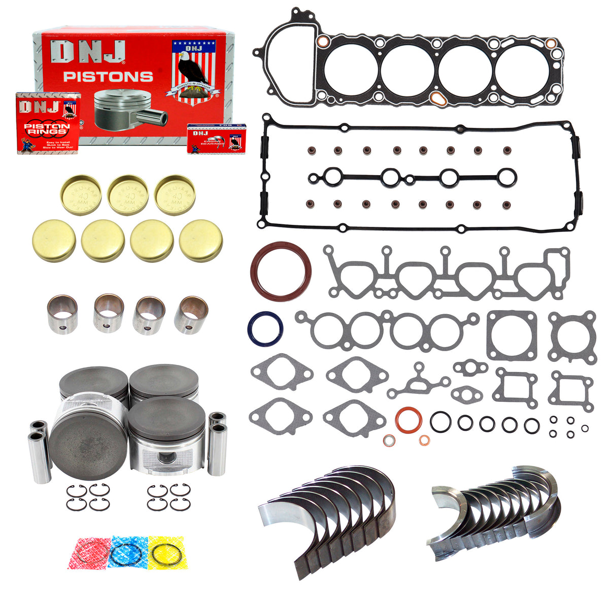Engine Rebuild Kit 1994-1998 Nissan 2.4L