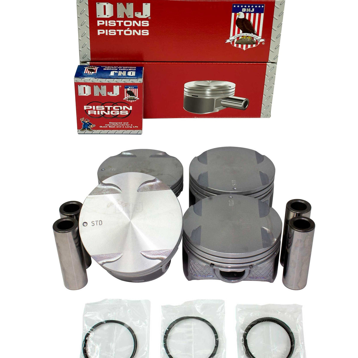 Piston and Ring Set 2011-2014 Mazda 1.5L
