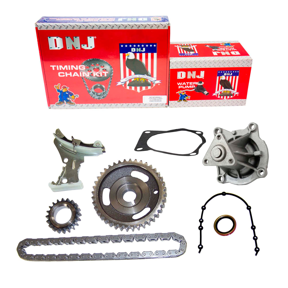 Timing Chain Kit with Water Pump 1994-2003 Buick,Chevrolet,GMC,Isuzu ...