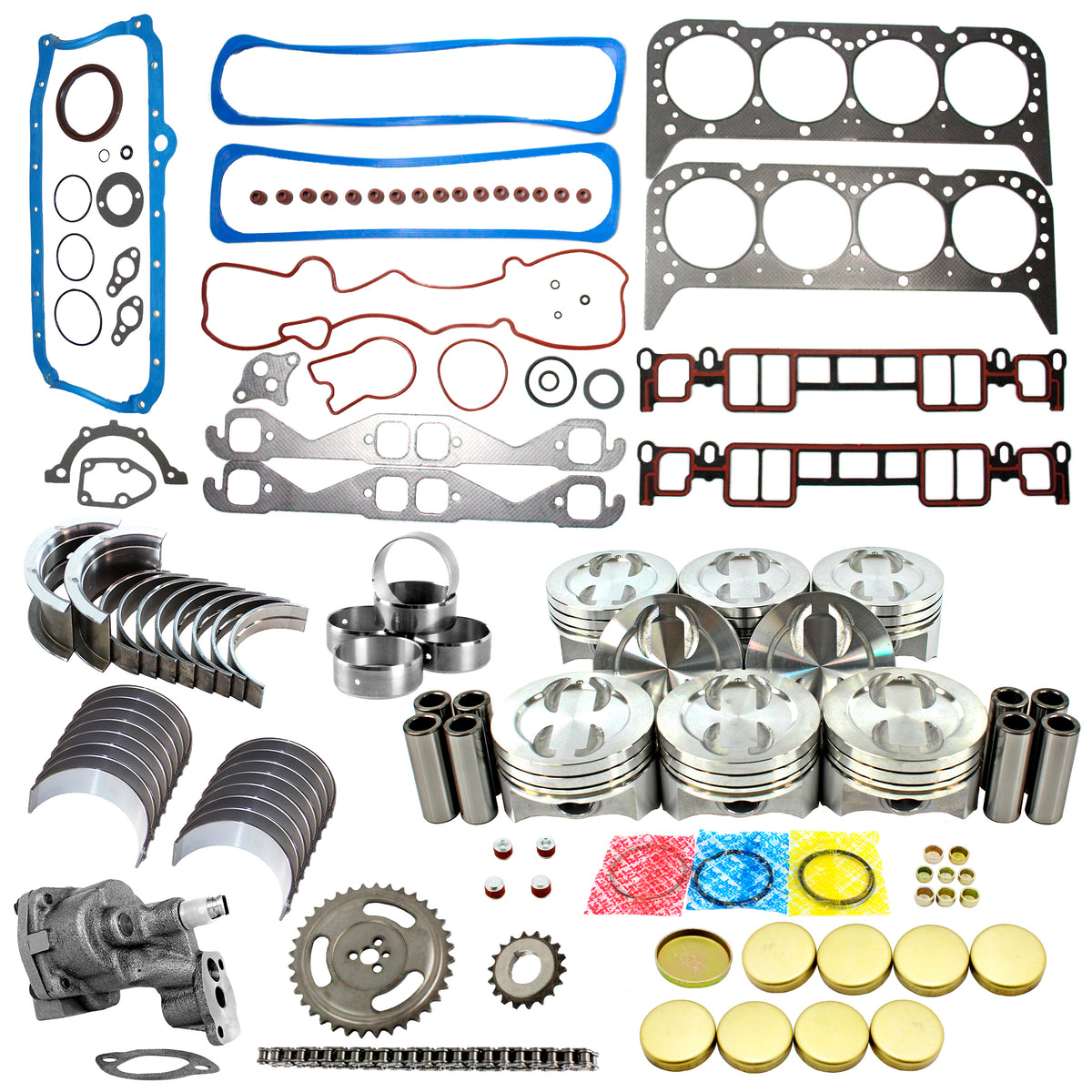5.7 Vortec Rebuild Kit: 5.7L in 1996-2002 Chevy, GMC, Cadillac MPN EK3104AM